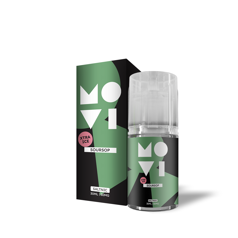 Xtra Ice Series by Movi - Soursop Liquid Saltnic – MOVI